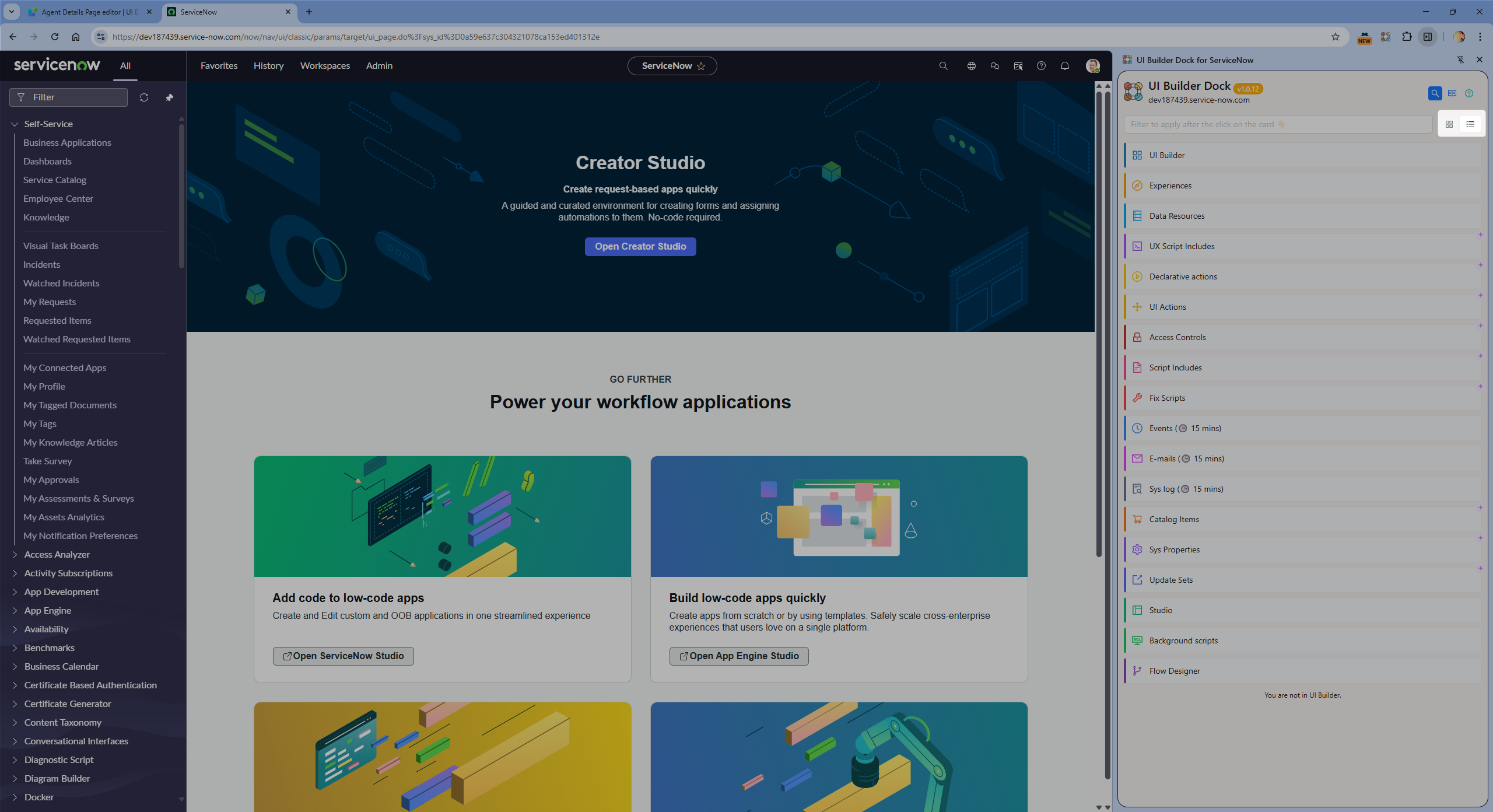 UI Builder Dock for ServiceNow – v1.0.12 – My UI Builder Corner ☕